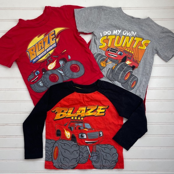 Nickelodeon | Shirts & Tops | Nickelodeon Blaze The Monster Machines ...